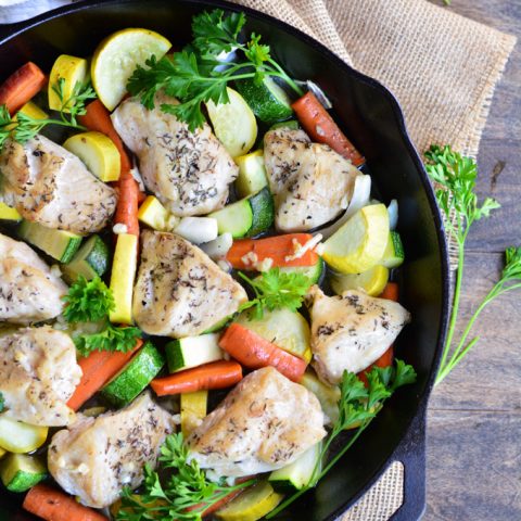Farmers' Market Chicken Skillet