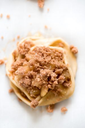 Easy Apple Danish - Garnish & Glaze