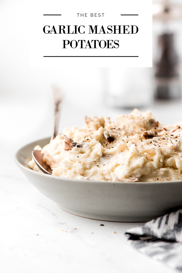 Garlic Mashed Potatoes - Garnish & Glaze