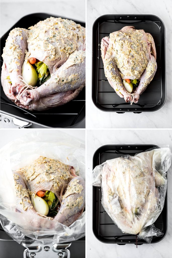 Roast Turkey In a Bag - Garnish & Glaze