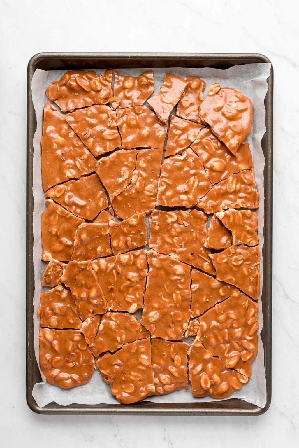 Peanut Brittle - Garnish & Glaze