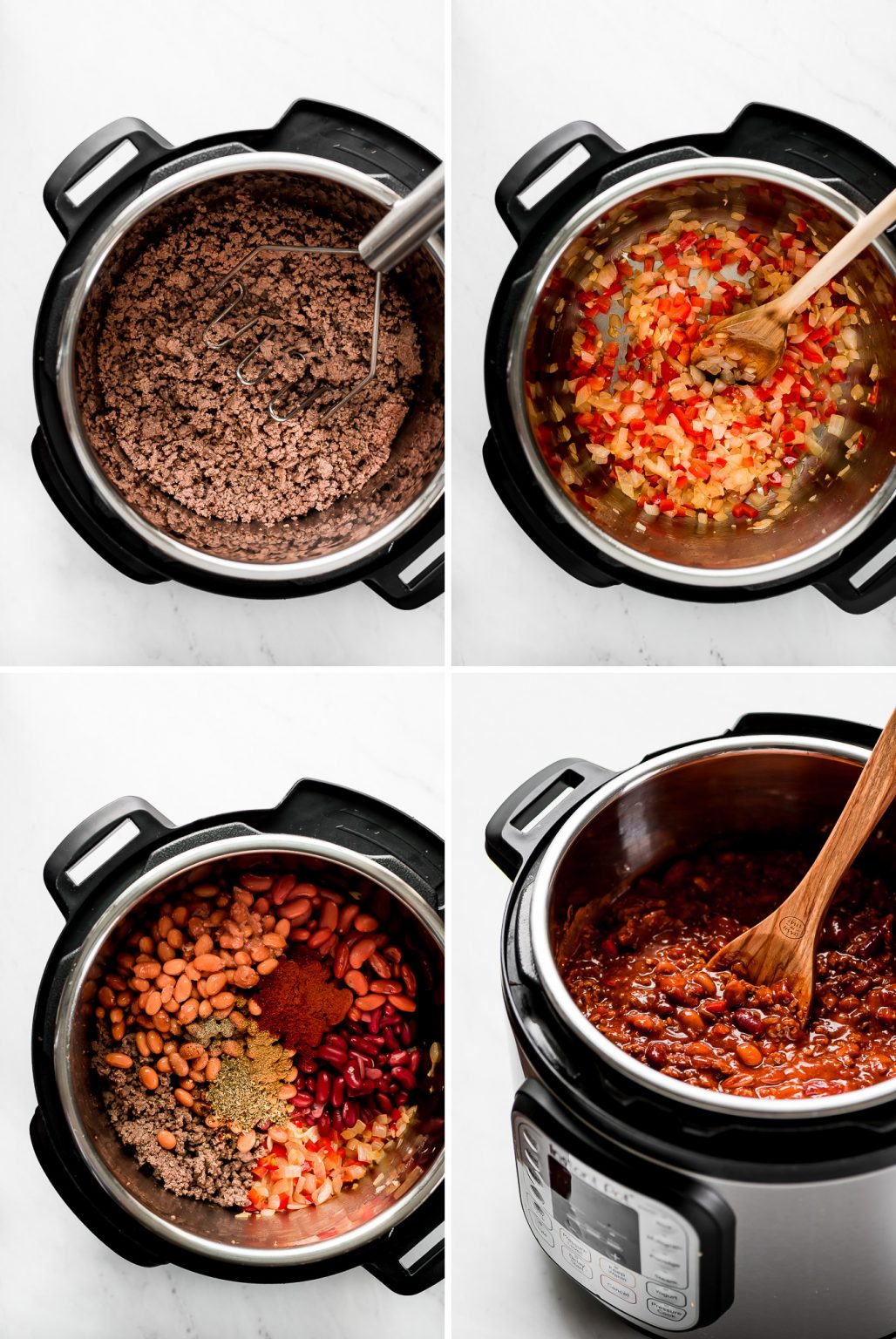 The BEST Instant Pot Chili - Garnish & Glaze