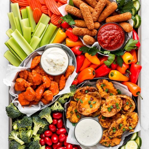 Super Sunday Snack Board - Garnish & Glaze