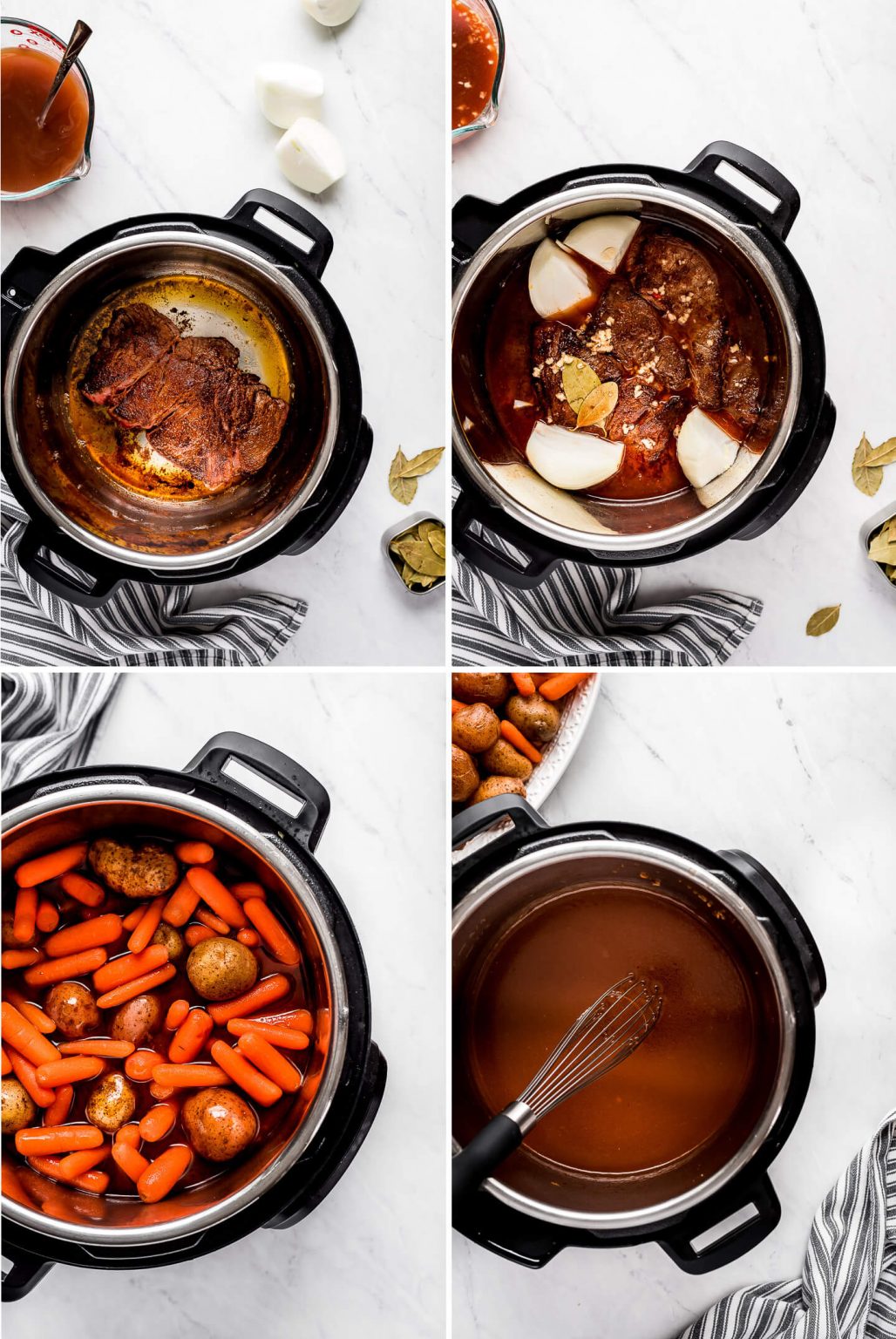 Instant Pot Pot Roast - Garnish & Glaze