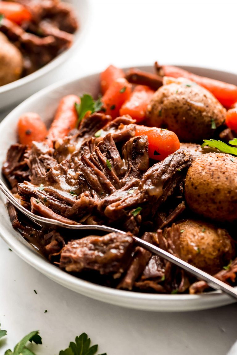Instant Pot Pot Roast - Garnish & Glaze