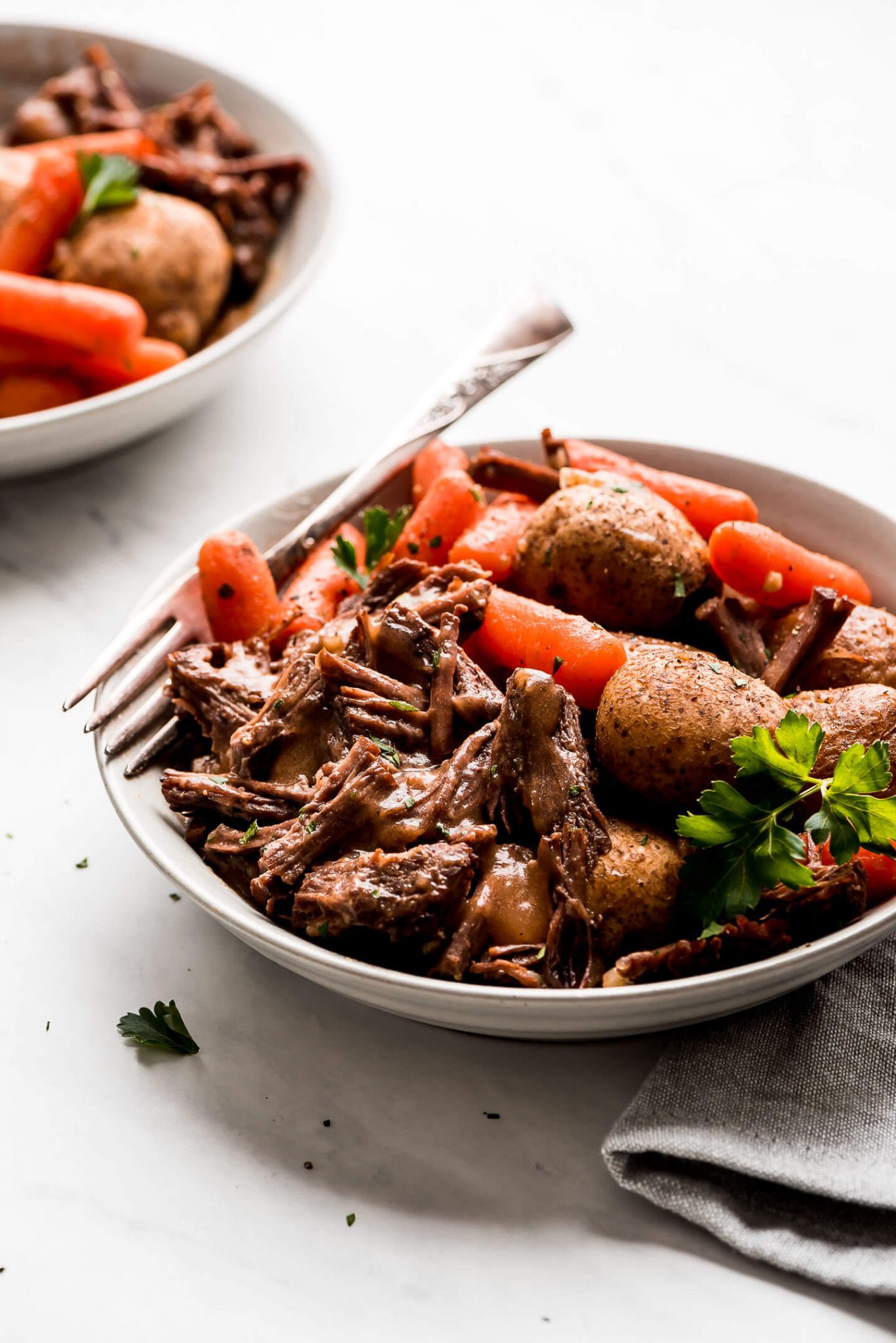 Instant Pot Pot Roast - Garnish & Glaze