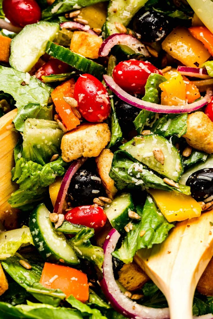 Goes with Everything Side Salad - Garnish & Glaze