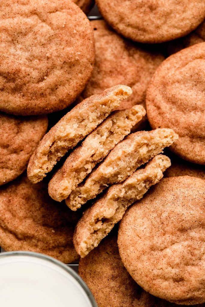 Quick & Easy Snickerdoodle Cookies - Garnish & Glaze