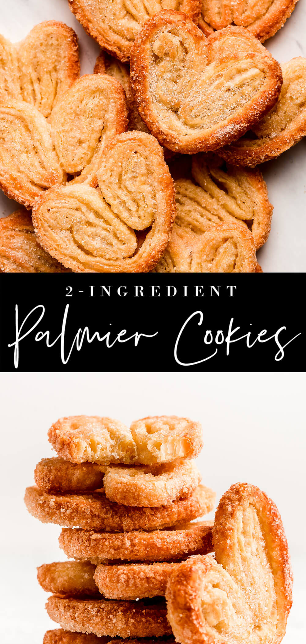 2-Ingredient Palmier Cookies - Garnish & Glaze