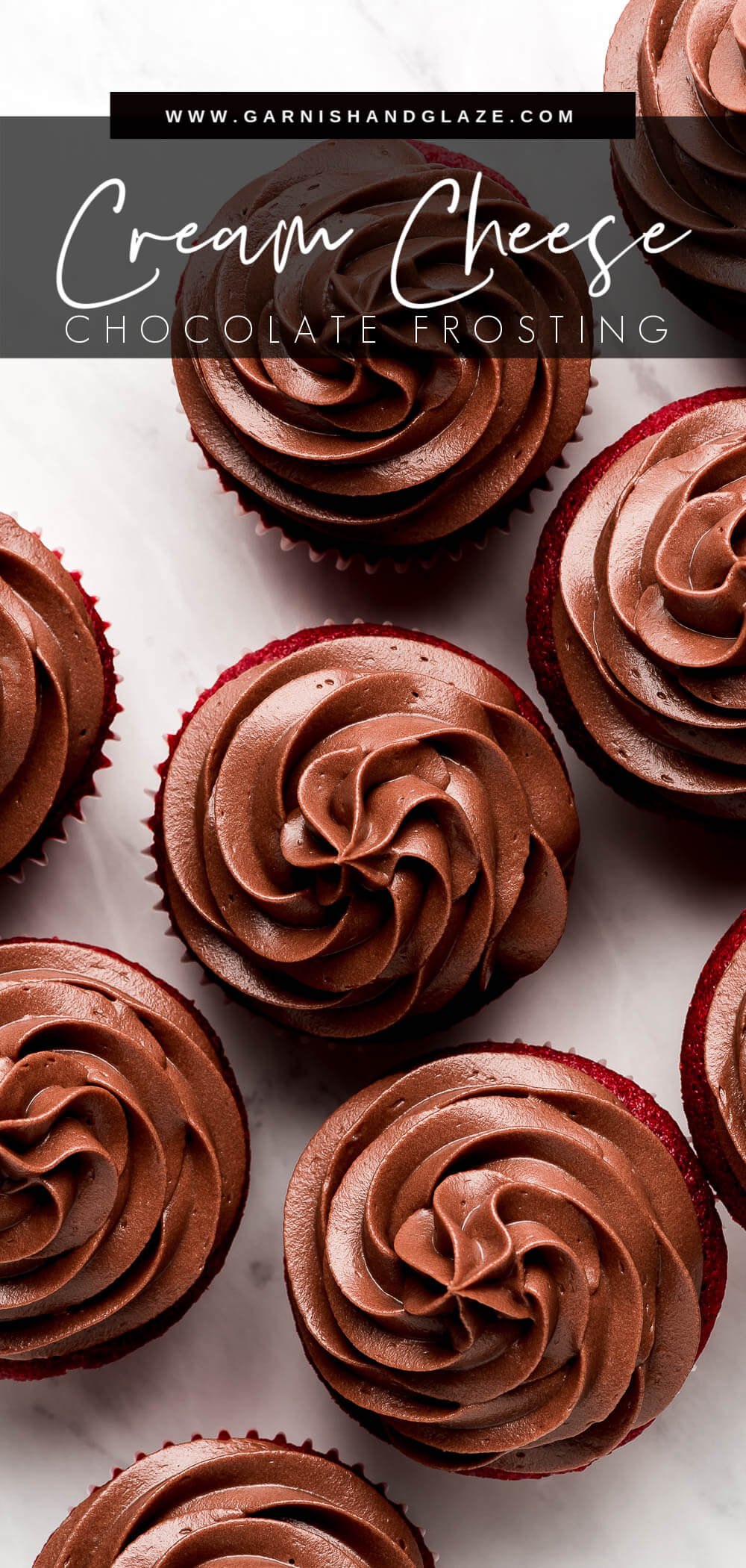 Chocolate Cream Cheese Frosting - Garnish & Glaze