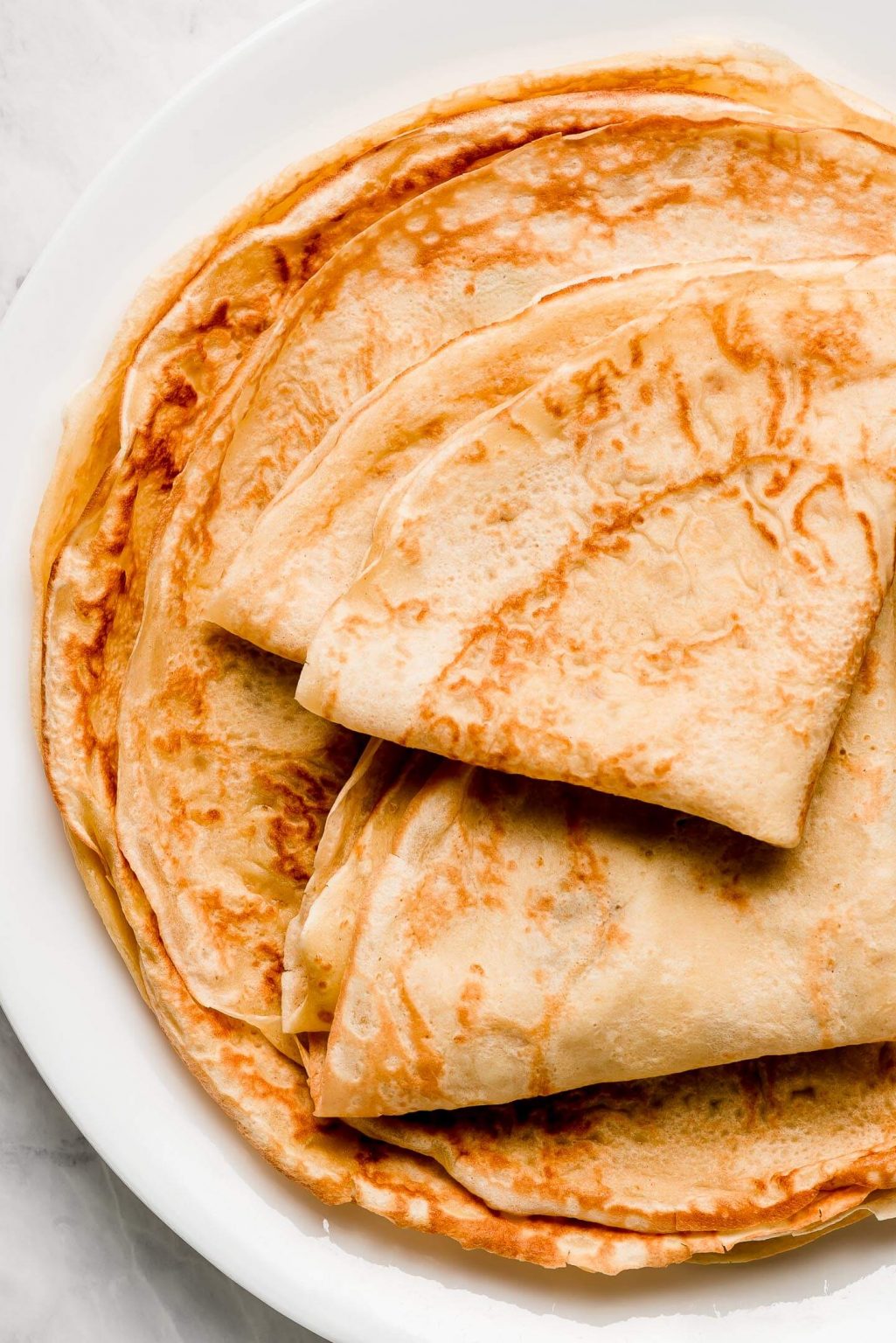 Perfect French Crepes - Garnish & Glaze