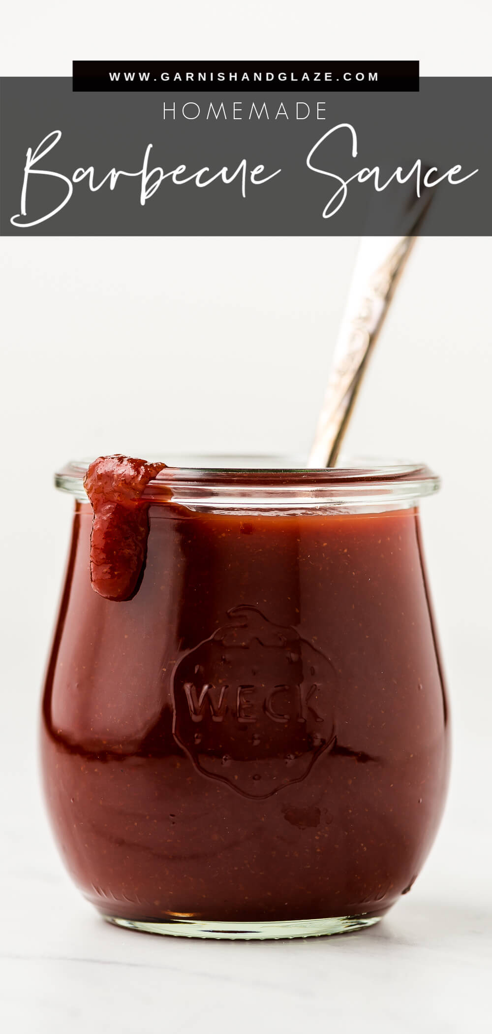 Homemade BBQ Sauce - Garnish & Glaze
