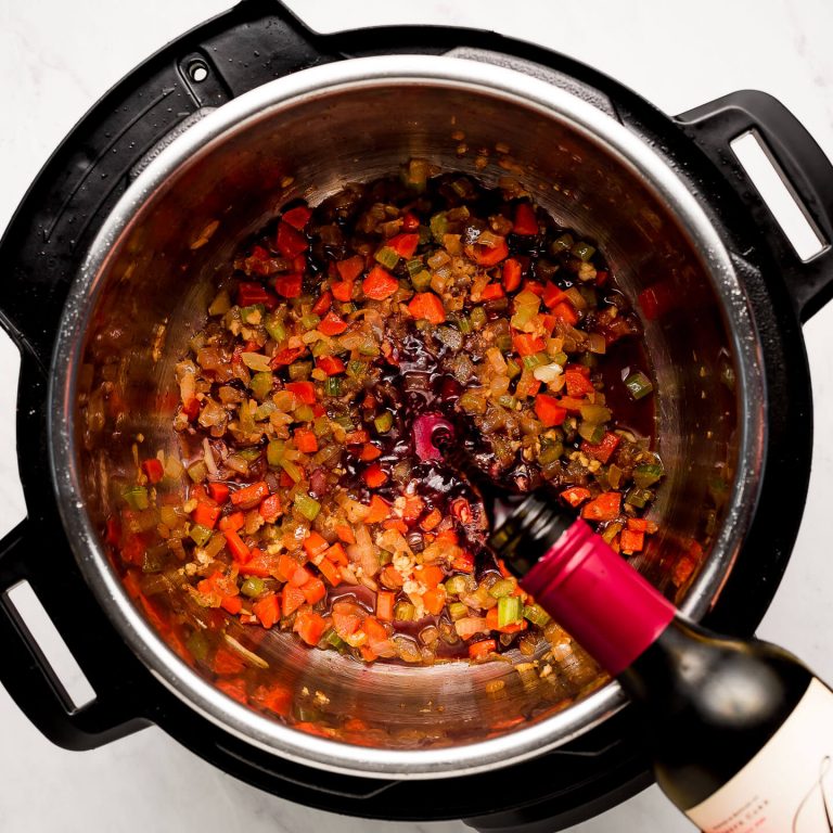 Instant Pot Beef Ragu - Garnish & Glaze